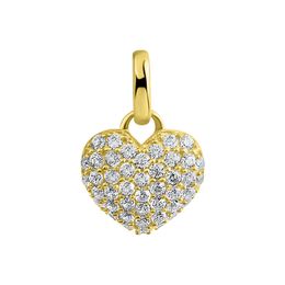 Diamonds by Ellen K. Fascination by Ellen K. Anh&auml;nger 375/- Gelbgold Herz Zirkonia