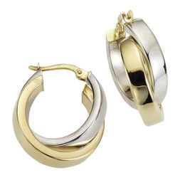 Celesta Gold Ohrring 333/- Gelbgold bicolor