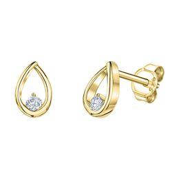 Diamonds by Ellen K. Fascination by Ellen K. Ohrstecker 585/- Gelbgold glanz Zirkonia