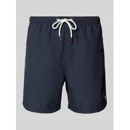 Bruun & Stengade Regular Fit Badehose mit Label-Detail Modell 'HAVANA'