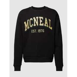 McNeal Sweatshirt mit Label-Print