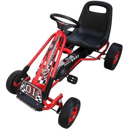 Go Kart Rot 96 x 60 x 56 cm vidaXL