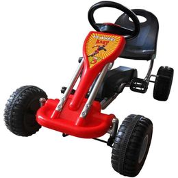 Pedal Go-Kart Rot vidaXL