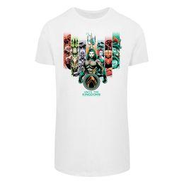 F4NT4STIC T-Shirt 'DC Comics Aquaman Unite The Kingdoms' Herren Gr&ouml;&szlig;e 5XL aqua / gr&uuml;n / pastellrot / wei&szlig;