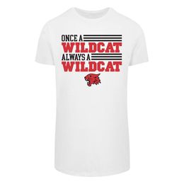 F4NT4STIC Shirt 'Disney High School Musical Once Wildcat Always' male White size 4XL
