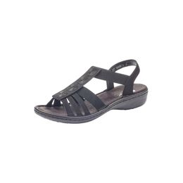 Rieker Sandale Damen Größe 38 schwarz