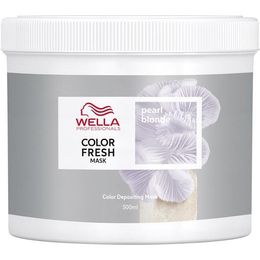 Wella Professionals Tönungen Color Fresh Mask Pearl Blonde 500 ml