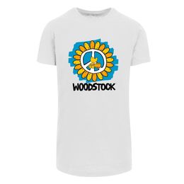F4NT4STIC Shirt 'Woodstock Artwork Flower Peace' male White size XL