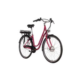 SAXONETTE Fashion Plus 2.0 E-Citybike Classic 7 Gang Nabenschaltung Rücktrittbre...