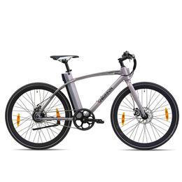 Chrisson E-Octant E Bike Trekkingrad 28 Zoll Pedelec Damen Herren Trekking Fahrrad 367 Wh grau 52 cm