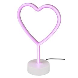 REALITY LEUCHTEN LED-Tischleuchte HEART FUN