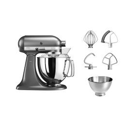 KitchenAid Küchenmaschine Med. Silber ARTISAN