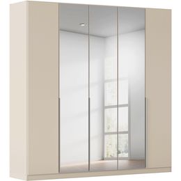 Drehtürenschrank Rauch "Kleiderschrank Schrank Garderobe AGORDO mit Dekor- oder Hochglanzfront", beige (champagner), B:226cm H:210cm T:54cm, Holzwerkstoff, Schränke, durchdachte Innenausstattung, in 6 Breiten und 2 Höhen MADE IN GERMANY