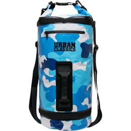 Rucksack Urban Classics "Urban Classics Unisex Adventure Dry Backpack", blau (blauweißcamo), Rucksäcke