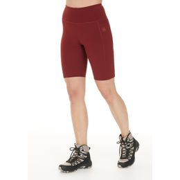 Shorts WHISTLER "Dashy", Damen, Gr. 42, EURO-Größen, braun, 75% Nylon, 25% Elasthan, unifarben, sportlich, Hosen, perfekt für Outdoor und mehr