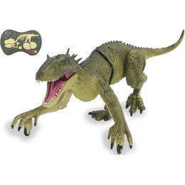 RC-Tier Jamara "Dinosaurier Exoraptor, Li-Ion 3,7V, 2,4GHz, grün", grün, Fernlenkfahrzeuge, KinderB:22cm H:11cm, mit Licht und Sound, B:22cm H:11cm