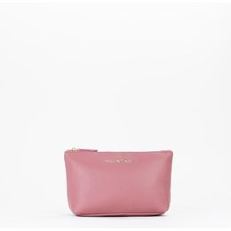 Valentino Handbags Kosmetiktasche VALENTINO BAGS "SOFT COSMETIC CASE BRIXTON", Damen, Gr. B/H/T: 25cm x 15cm x 10cm, camelia, Polyurethan, Taschen, Beautycase Kosmetikbeutel Kulturtasche