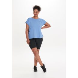 Shorts Q BY ENDURANCE "JALON", Damen, Gr. 54, EURO-Größen, schwarz, 88% Polyester, 12% Elasthan, unifarben, sportlich, kurz, Hosen, mit leichter Kompression