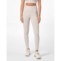 Leggings Plein Sport "Leggings Leggins", Damen, Gr. L, US-Größen, 10, grau, FABRIC 1: 80% POLYAMIDE 20% ELASTANE / INSERT 1: 74% POLYAMIDE 26% ELASTANE, Hosen