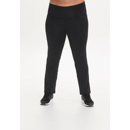 Stoffhose Q BY ENDURANCE "Cinati", Damen, Gr. 44, EURO-Größen, schwarz, 90% Polyester, 10% Elasthan, unifarben, sportlich, Hosen, mit atmungsaktivem Funktionsstretch