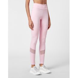 Leggings Plein Sport "Leggings Statement", Damen, Gr. L, US-Größen, 03, rose, pink, STOFF NR. 1: 90% POLYESTER 10% ELASTAN, Hosen