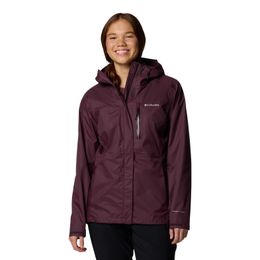 Outdoorjacke Columbia, Damen, Gr. M (38/40), rot (moonvista), Obermaterial: 100% Nylon. Futter: 100% Polyester, sportlich, Jacken