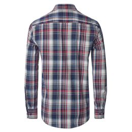 Langarmhemd Casamoda "Casamoda Freizeithemd kariert", Herren, Gr. XL, Normalgrößen, rot, 100% Baumwolle, kariert, comfort fit, Hemden