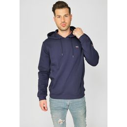 Kapuzenpullover JCC "310212112", Herren, Gr. 4XL, blau (navy), 60% Baumwolle, 40% Polyester, Pullover Hoodie Sweatshirt