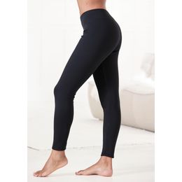 Thermoleggings Lavana, Damen, Gr. 32/34, N-Gr, schwarz (1x schwarz), Obermaterial: 78% Polyester, 22% Elasthan. Innenseite: 94% Polyester, 6% Elasthan, unifarben, Basic, Hosen, mit weichem Teddyplüsch innen