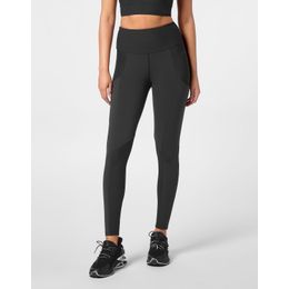 Leggings Plein Sport "Leggings Leggins", Damen, Gr. L, US-Größen, 02, schwarz, FABRIC 1: 80% POLYAMIDE 20% ELASTANE / INSERT 1: 74% POLYAMIDE 26% ELASTANE, Hosen