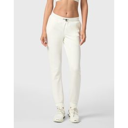 Jogginghose Plein Sport "Jogginghose Sweatpants", Damen, Gr. L, US-Größen, 01, weiß, FABRIC 1: 48% POLYESTER 24% COTTON 23% MODAL 5% ELASTANE, Hosen