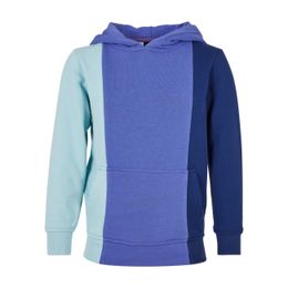 Kapuzensweatshirt Urban Classics "Urban Classics Herren Boys Tripple Hoody", Jungen, Gr. 110/116, bunt (oceanblau, liladay, spaceblau), 65% Baumwolle, 35% Polyester, Langarm, Sweatshirts