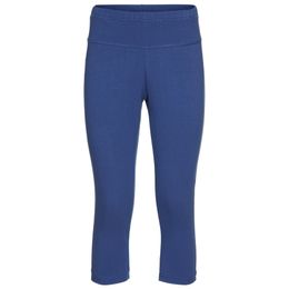 3/4-Hose Kangaroos, Damen, Gr. 40, N-Gr, blau (marine), Jersey, Obermaterial: 95% Baumwolle, 5% Elasthan, sportlich, bequem 3/4-Länge, Hosen, Große Größen