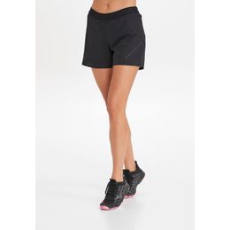 Shorts Endurance "Airy", Damen, Gr. 42, EURO-Größen, schwarz, 100% Polyester, unifarben, casual, Hosen, mit Quickdry-Technologie