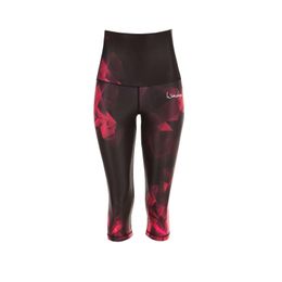 Leggings WINSHAPE "High Waist HWL202", Damen, Gr. L, Normalgrößen, rot (rubin), 80% Polyester, 20% Elasthan, Hosen, mit Anti-Rutsch-Effekt