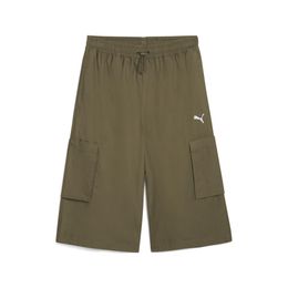 Shorts Puma "FUTURE.Puma.ARCHIVE 16" Relaxed Fit Cargo-Jorts Erwachsene", Herren, Gr. XXL, Normalgrößen, grün (loden grün), Obermaterial: 100% Baumwolle; Aufgesetzte Tasche: 100% Baumwolle; Seitentascheu00a0u2013 Oben: 20% Baumwolle, 80% Polyester; Seitentascheu00a0u2013 Unten: 80% Polyester, 20% Baumwolle, unifarben, relaxed fit, Hosen