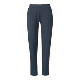 Sweathose Joy Sportswear "SWEATHOSE SHERYL", Damen, Gr. 36, N-Gr, blau (night), Stoff, Obermaterial: 96% Baumwolle, 4% Elasthan, unifarben, sportlich, Hosen