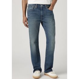 Levi's Bootcut-Jeans LEVI'S "527 SLIM BOOT CUT", Herren, Gr. 38, Länge 34, worth the time, Denim/Jeans, Obermaterial: 99% Baumwolle, 1% Elasthan, casual, slim fit, Jeans, in cleaner Waschung