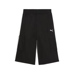 Shorts Puma "FUTURE.Puma.ARCHIVE 16" Relaxed Fit Cargo-Jorts Erwachsene", Herren, Gr. S, Normalgrößen, schwarz, Obermaterial: 100% Baumwolle; Aufgesetzte Tasche: 100% Baumwolle; Seitentascheu00a0u2013 Oben: 20% Baumwolle, 80% Polyester; Seitentascheu00a0u2013 Unten: 80% Polyester, 20% Baumwolle, unifarben, relaxed fit, Hosen