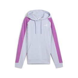 Hoodie Puma "Puma SPORT Bequemer Hoodie Damen", Damen, Gr. L, cool weather blau, Obermaterial: 68% Baumwolle, 32% Polyester; Kapuzenfutter: 100% Baumwolle; Rippe: 3% Elasthan, 97% Baumwolle, comfort fit, Sweatshirts