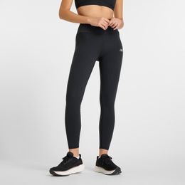 Lauftights New Balance "NB Harmony High Riseegging 27" EARTHHADOW", Damen, Gr. L, N-Gr, schwarz (schwarz (001)), Obermaterial: 78% Polyester, 22% Elasthan, sportlich, Hosen