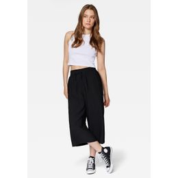 Culotte Mavi "WOVEN PANTS", Damen, Gr. S, US, schwarz, 92% Viscose, 8% Polyamid, casual, weit 3/4-Länge, Hosen, Weite Culotte