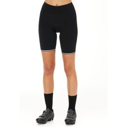 Radhose Endurance "Juvel", Damen, Gr. 38, EURO-Größen, schwarz, 72% Nylon, 28% Elasthan, unifarben, sportlich, Hosen, mit Quick Dry-Technologie