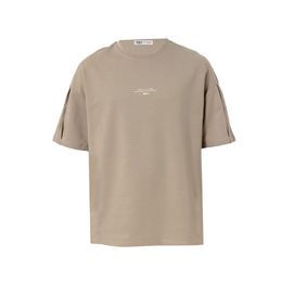 Vamos Clo Shirt Herren Gr&ouml;&szlig;e XL beige / wei&szlig;