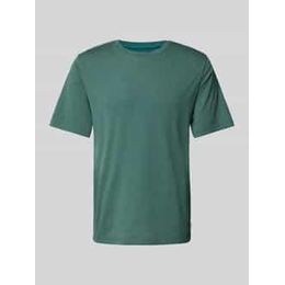 Jack & Jones T-Shirt mit geripptem Rundhalsausschnitt