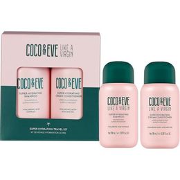 Coco & Eve COCO & EVE Collection Like a Virgin Super Hydration Travel Kit Super Hydrating Shampoo 70 ml + Super Hydrating Cream Conditioner 70 ml