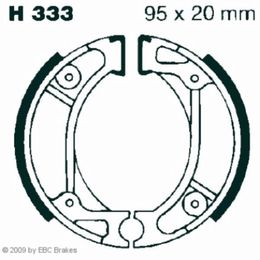 Hi-Q Bremsbacken H333/MF001, 95x20mm