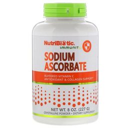 Nutribiotic, Sodium Ascorbate, Kristallines Pulver, 227g [38,55 EUR pro kg]