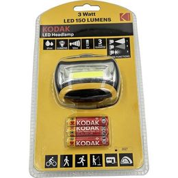 Kodak LED Stirnlampe batteriebetrieben 150 lm 887930413861