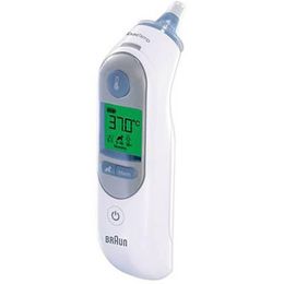 Braun IRT 6520 Thermoscan 7 Infrarot Fieberthermometer Vorgewärmte Meßspitze